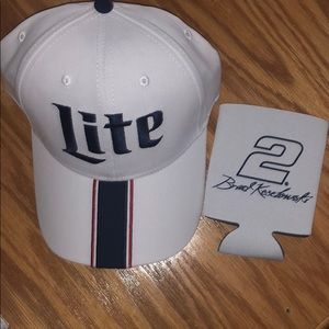 Miller Lite | Accessories | Miller Lite Ball Cap With Koozie Nwts ...